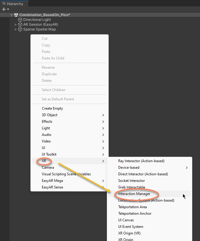 EasyAR头显扩展 — EasyAR Sense Unity Plugin 4.7.0 文档